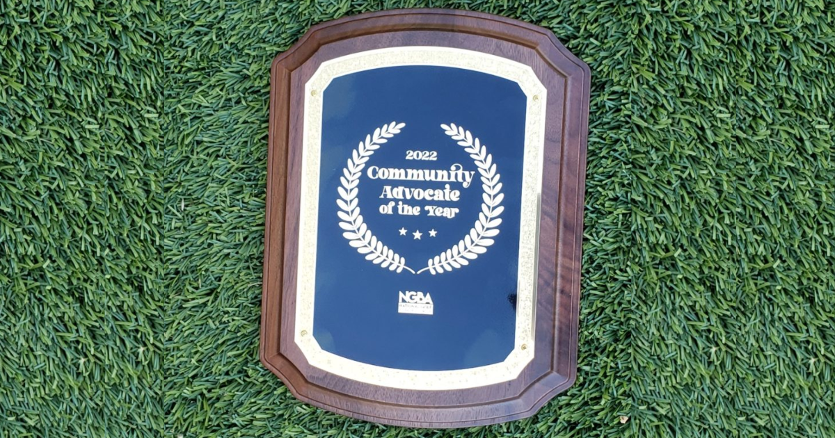Haggin Oaks Golf Comp Receives NGBA Community Advocate Award - Haggin Oaks