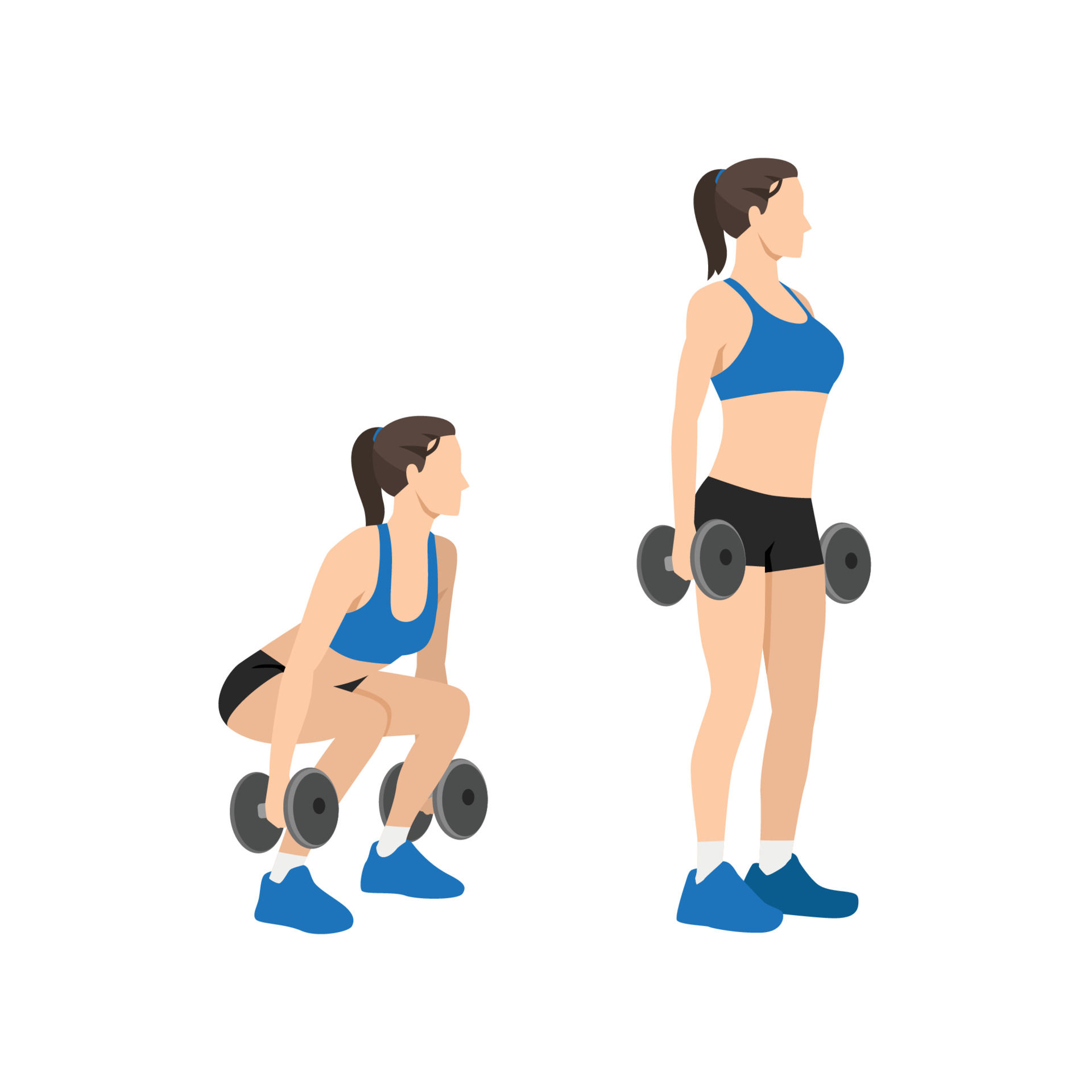 vecteezy_woman-doing-dumbbell-squats-exercise-flat-vector_8635572 - Haggin Oaks