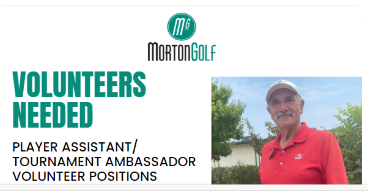 Morton Golf Volunteers Needed for the 2023 Season - Haggin Oaks