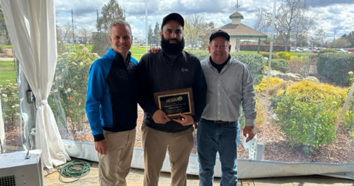 Muhammad Ali Wins Turfgrass Manager of the Year - Haggin Oaks