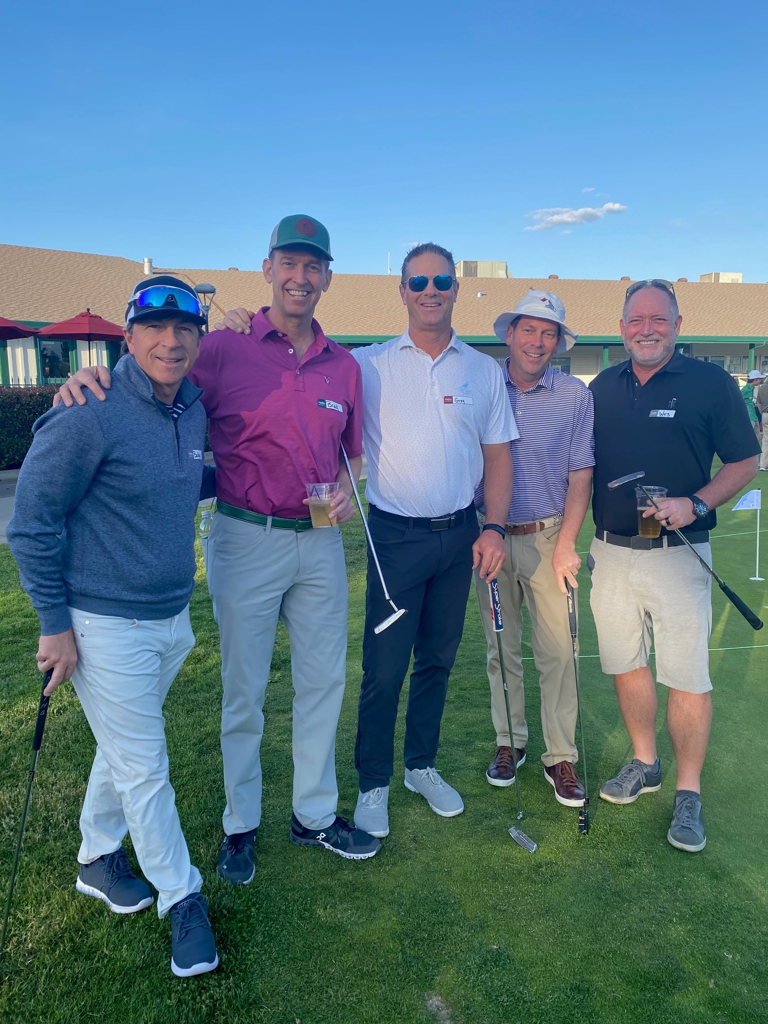 TEAM Benbrook Law Group Wins 2023 “Putting Party” - Haggin Oaks
