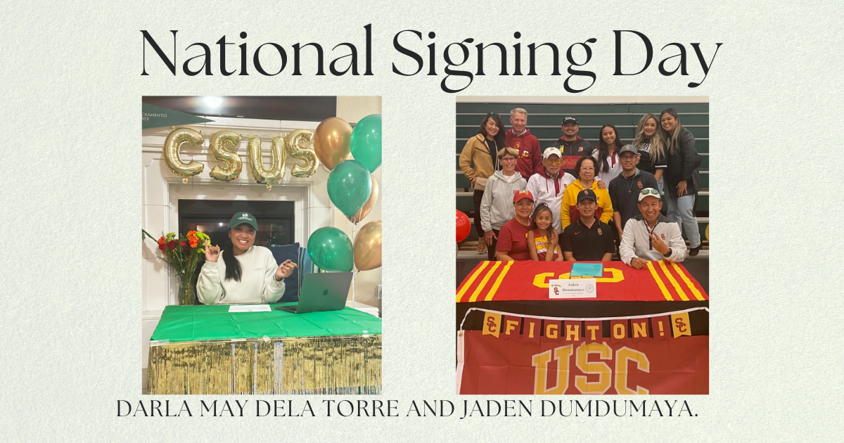 National Signing Day: Darla May Dela Torre and Jaden Dumdumaya ...