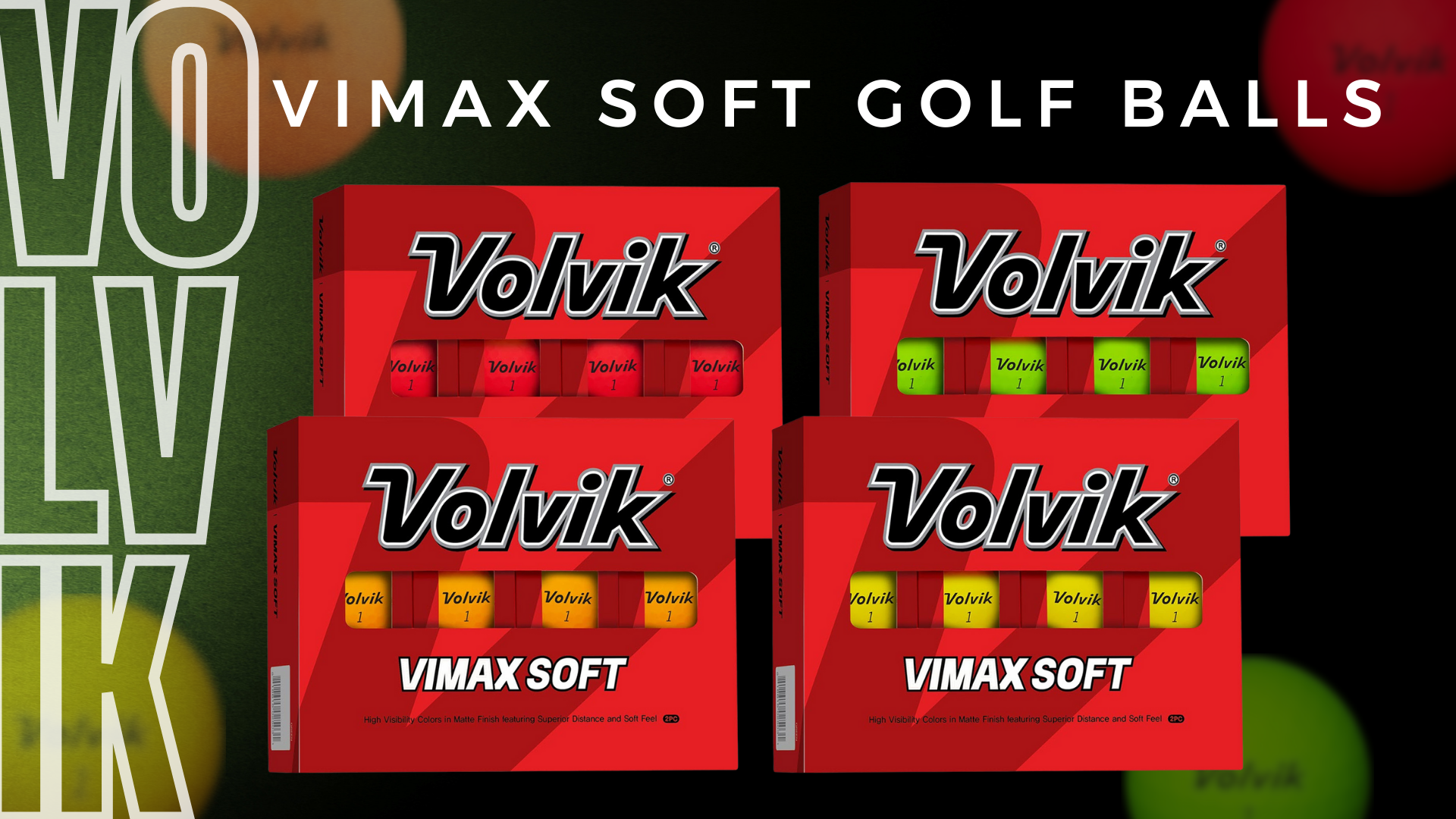 Volvik Vimax Soft Golf Balls: A Fusion of Performance and Style ...