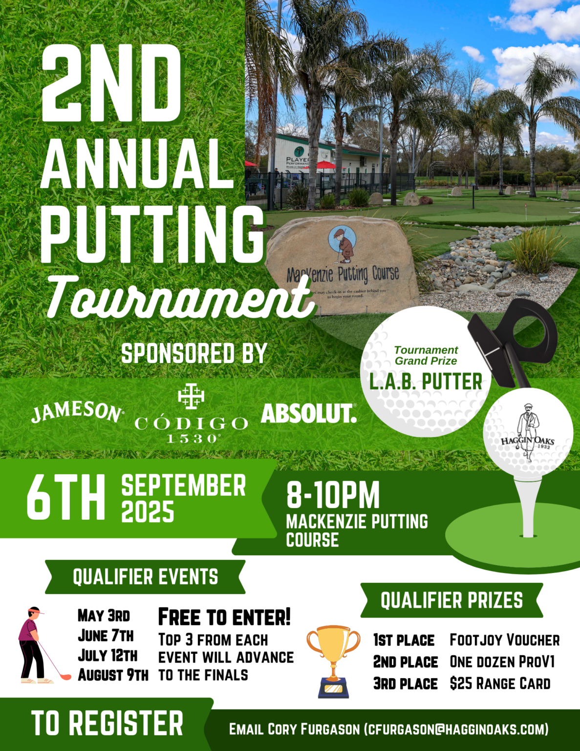 Announcing the 2nd Annual Putting Tournament