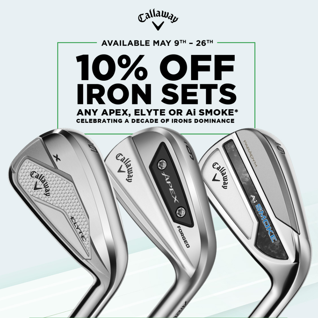Save On Select Callaway Iron Sets - Haggin Oaks