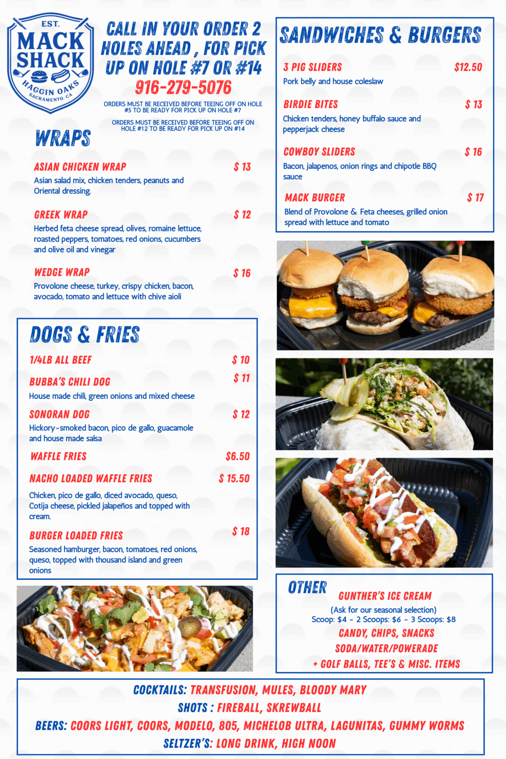 Grab a Bite on the MacKenzie Course from the New Mack Shack!