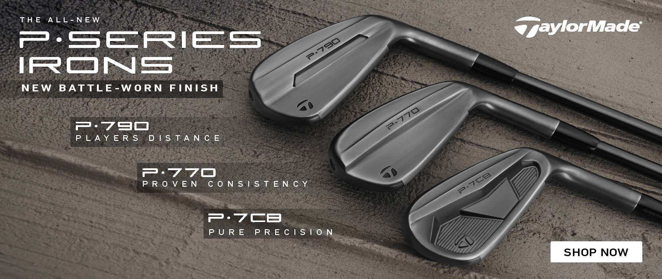 TaylorMade's P770 and P790 Irons: New Battle Worn Finish - Haggin Oaks